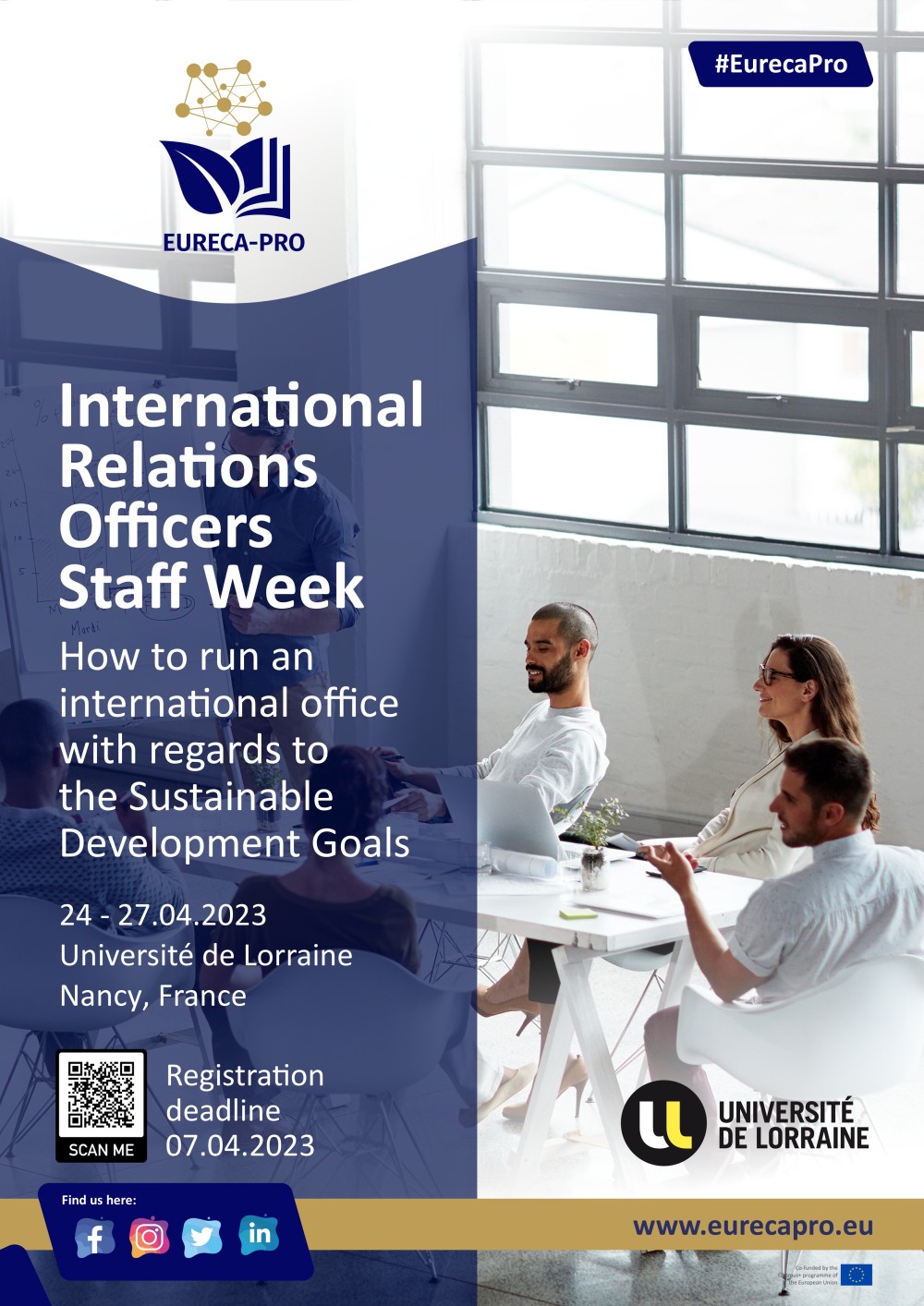 International Relations Officers Staff Week - EURECA-PRO