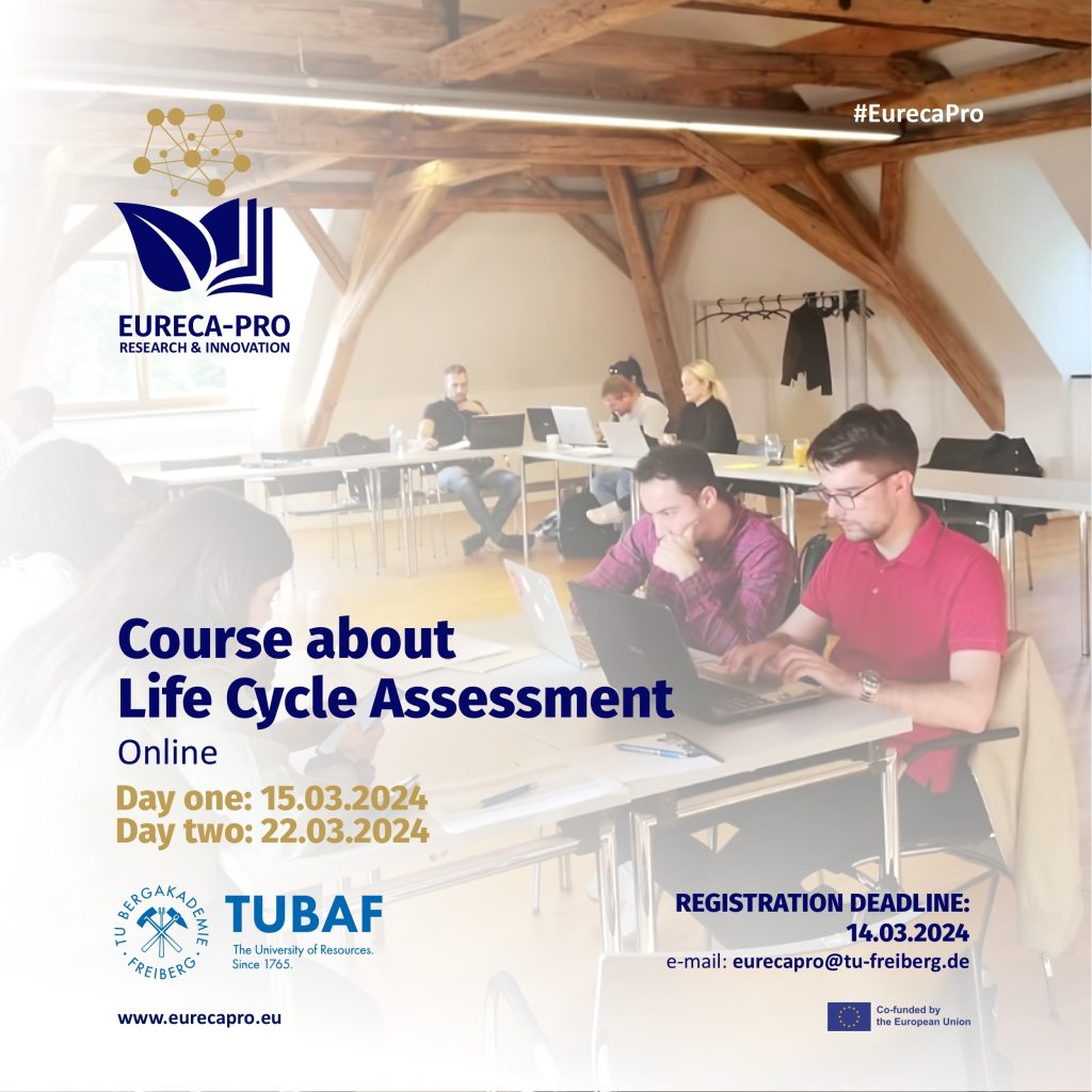 Course about Life Cycle Assessment - EURECA-PRO