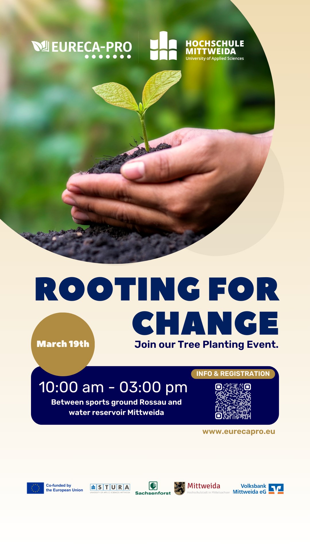Rooting for Change! Tree planting event - EURECA-PRO