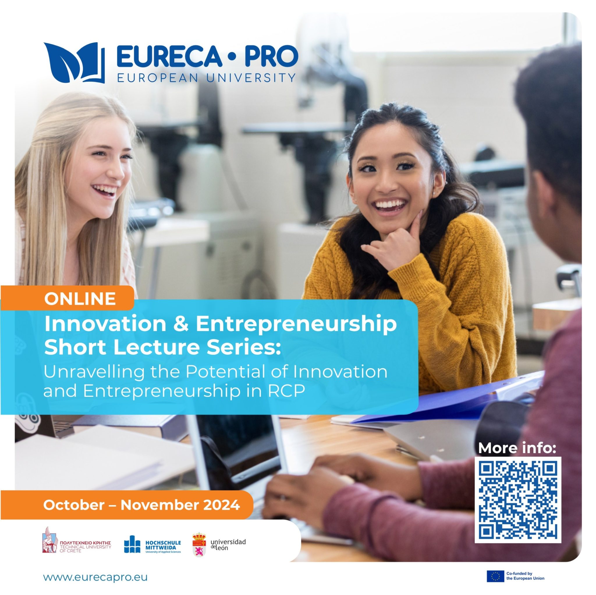 Innovation & Entrepreneurship Short Lecture Series 2024 - EURECA-PRO