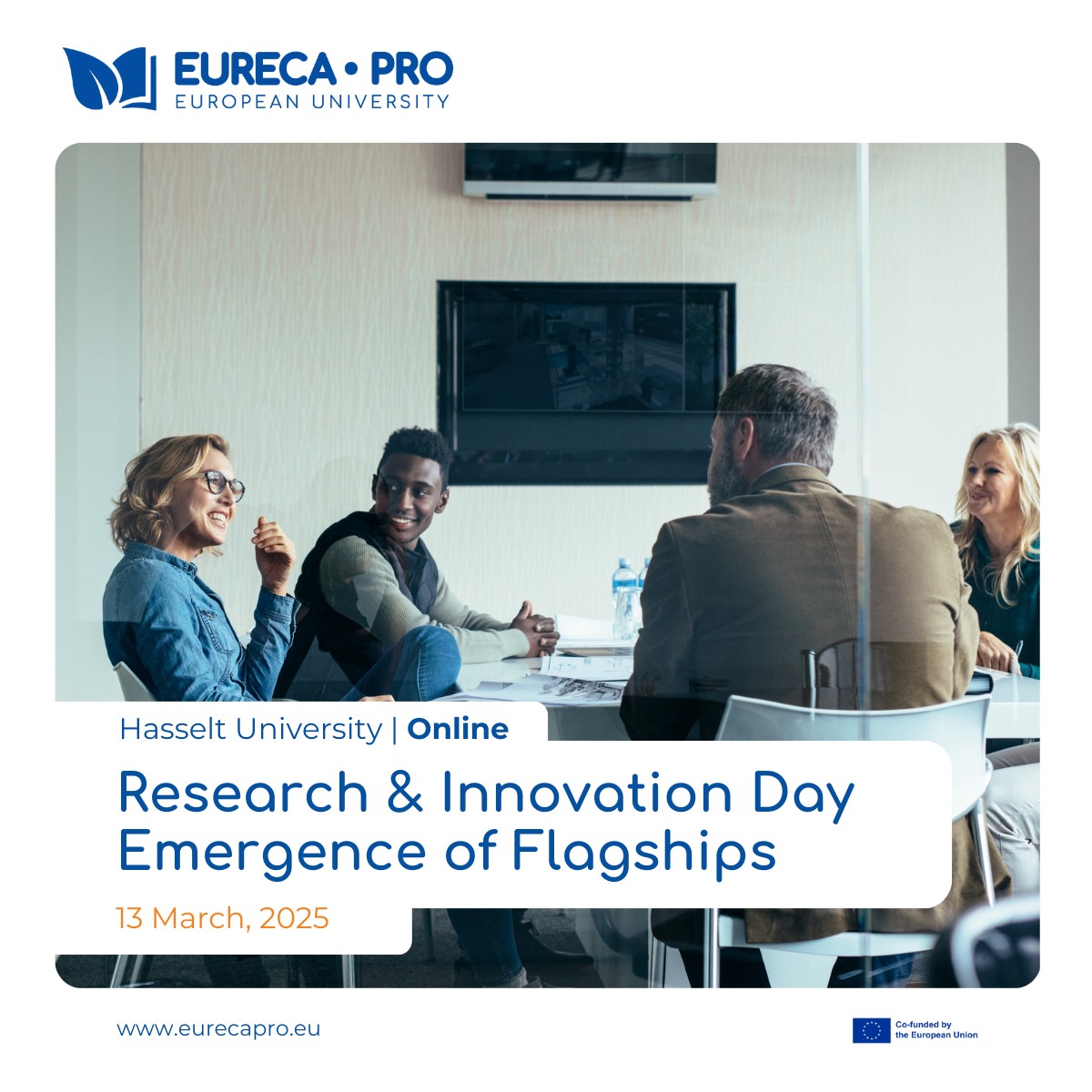 Research and Innovation Event at Hasselt University - EURECA-PRO